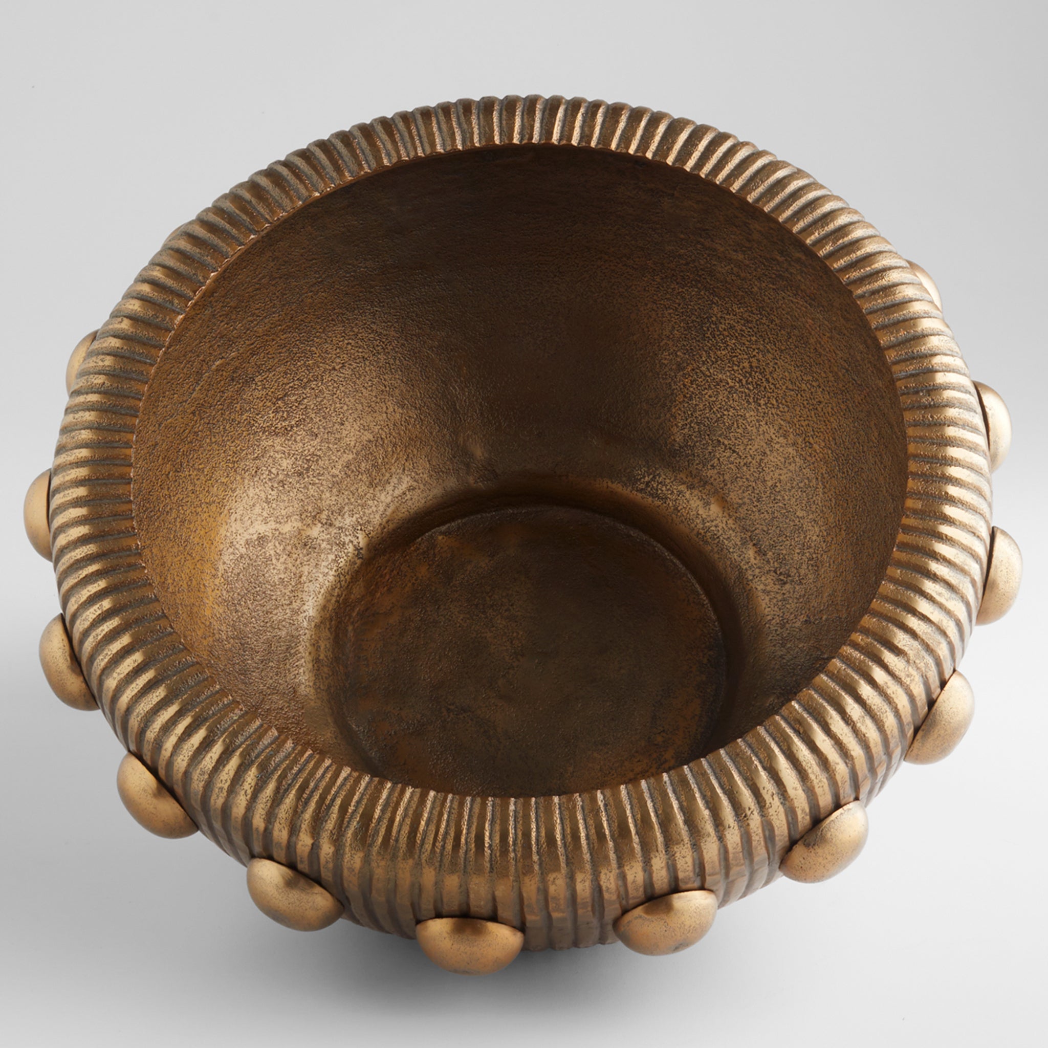 Batten Bowl Designed by J Kent Martin | Antique Brass - Cyan Design