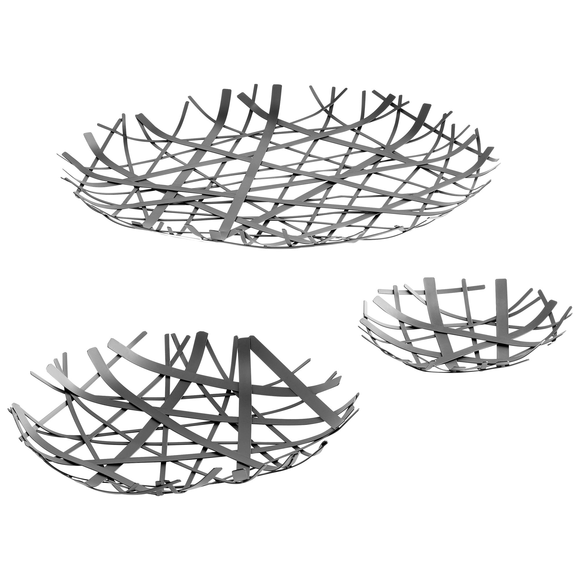 Belgian Basket | Graphite – Medium - Cyan Design