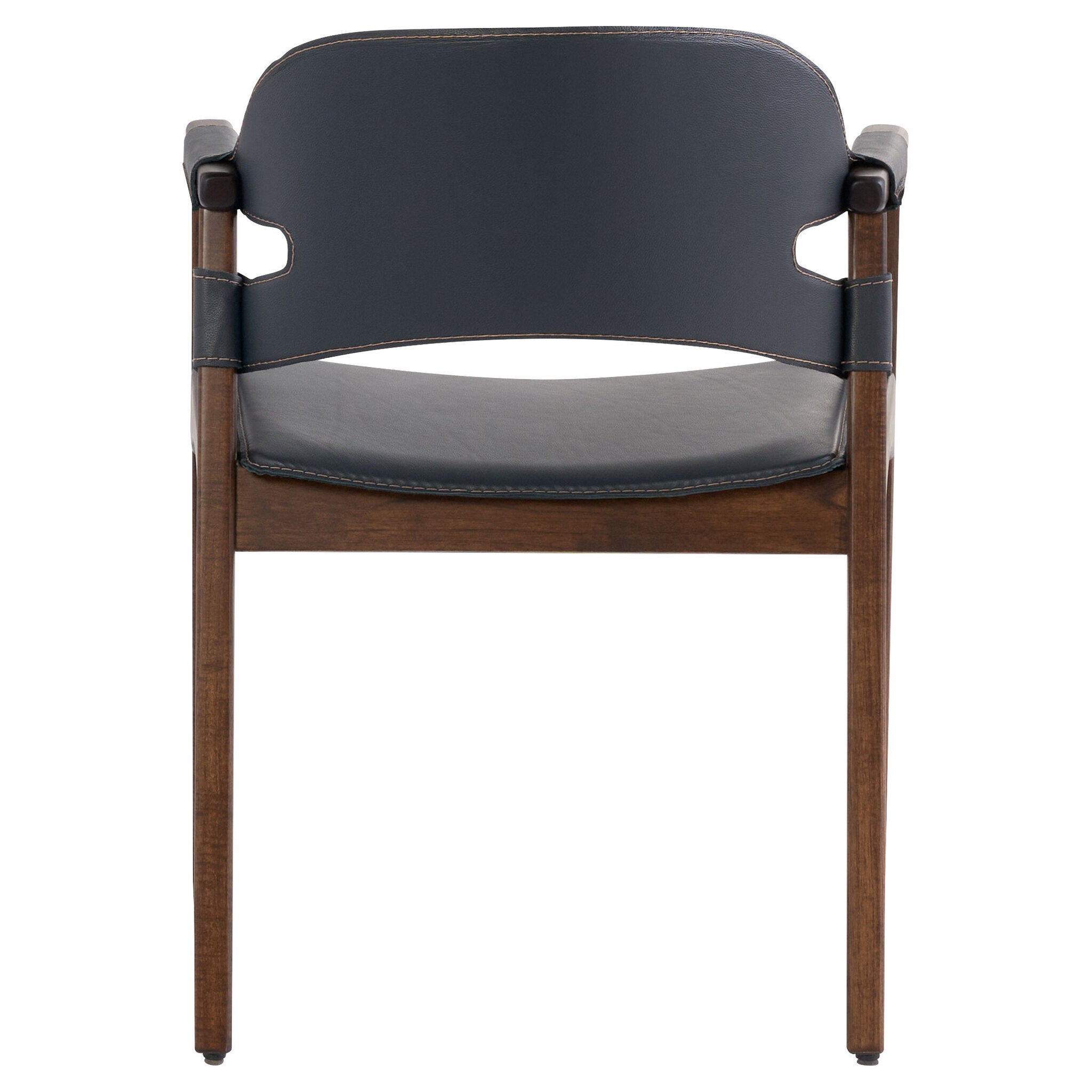 Boss Chair | Navy Leather - Cyan Design