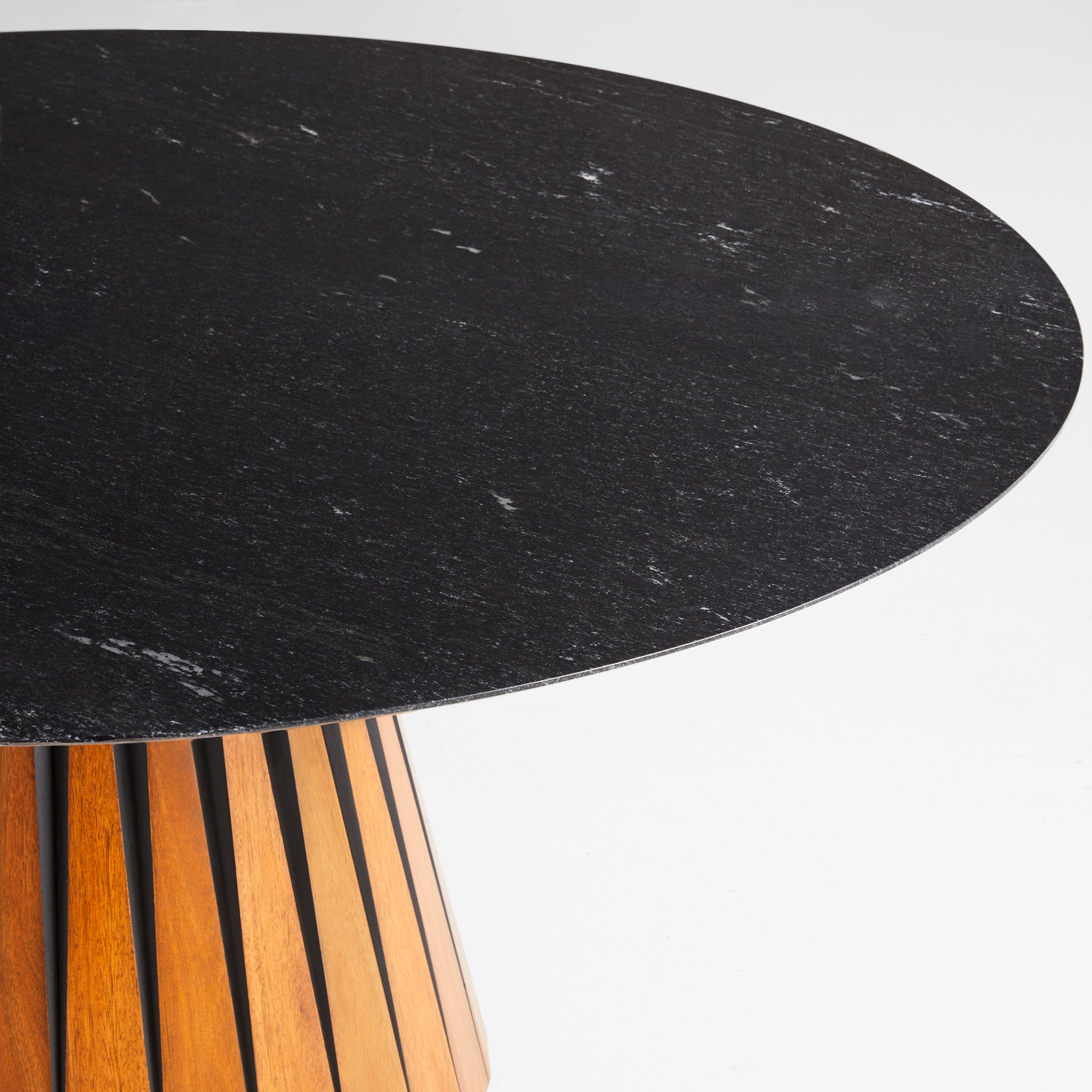 Bourbon Dining Table | Black | Medium Brown - Cyan Design