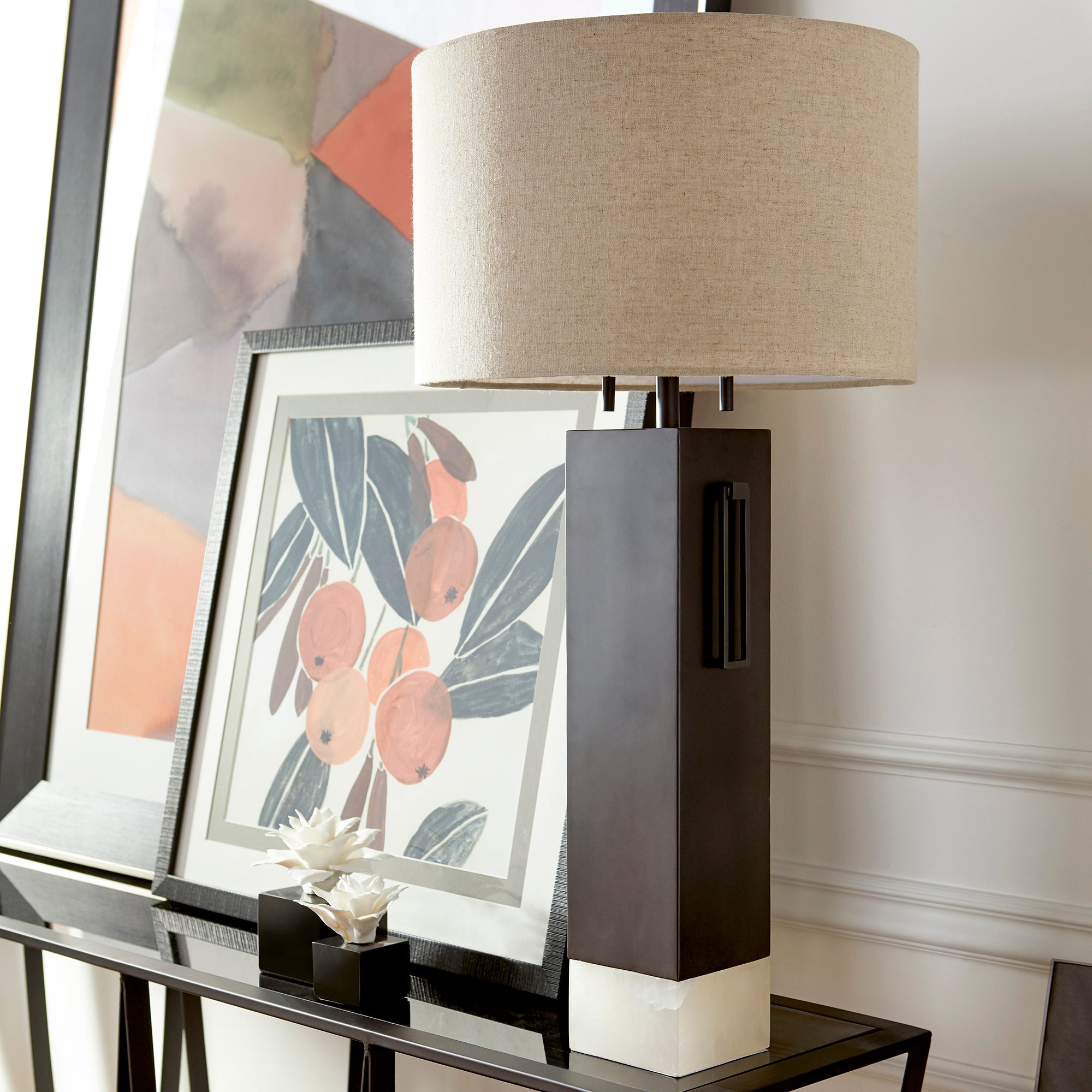 Calendine Sculpture | White – Large - Cyan Design