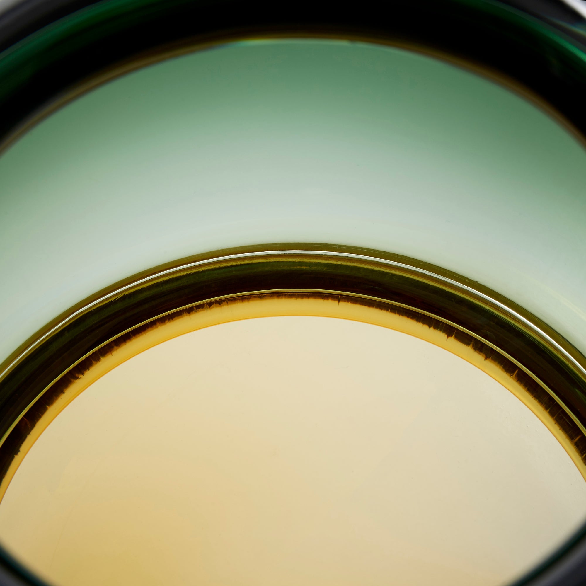 Callisto Vase | Amber And Green – Small - Cyan Design