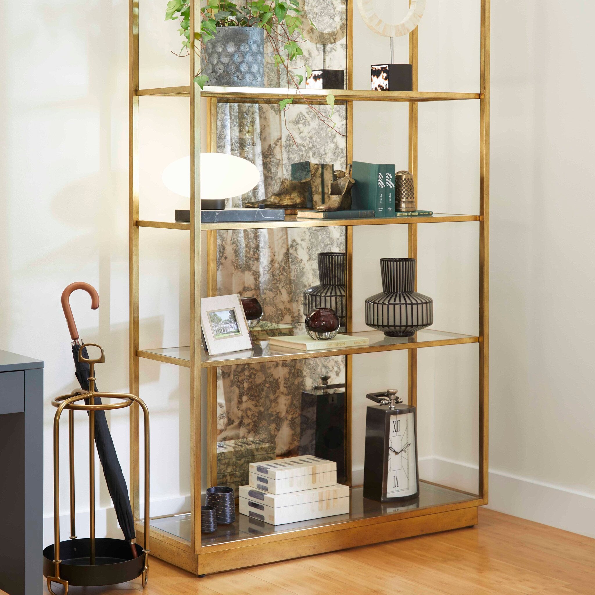 Doc Clock | Black Nickel - Cyan Design