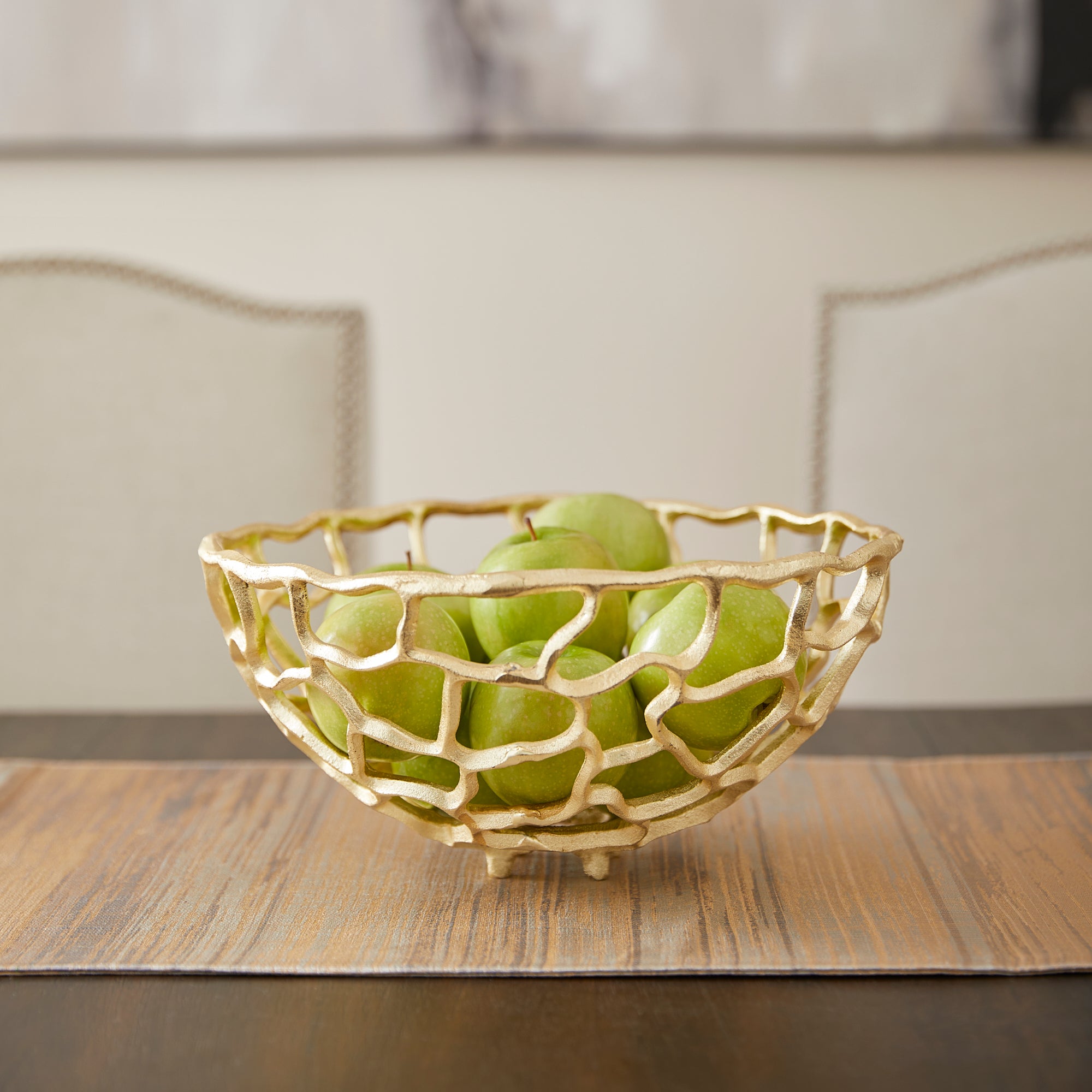 Enigma Container | Gold – Small - Cyan Design