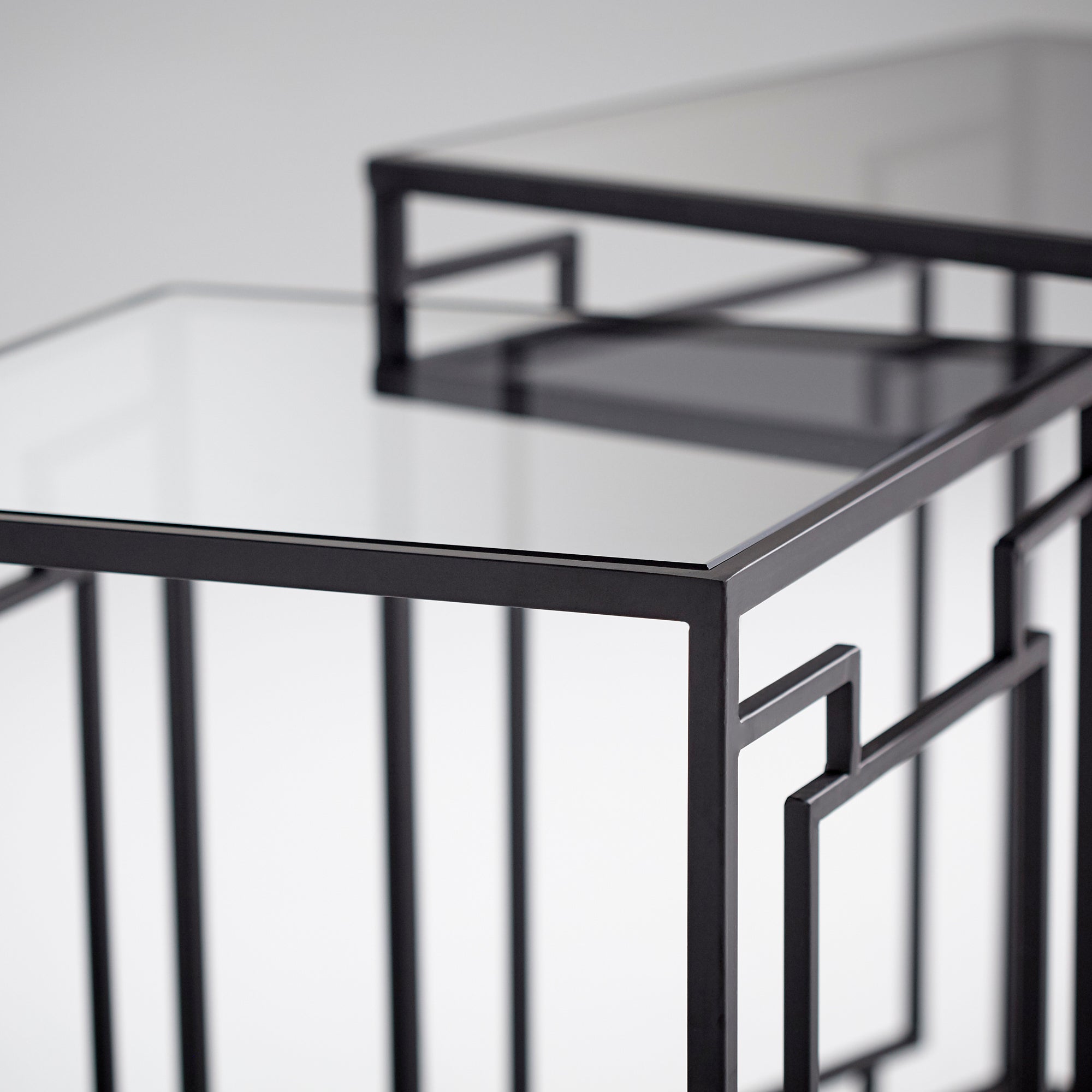 Galleria Nesting Tables | Noir - Cyan Design