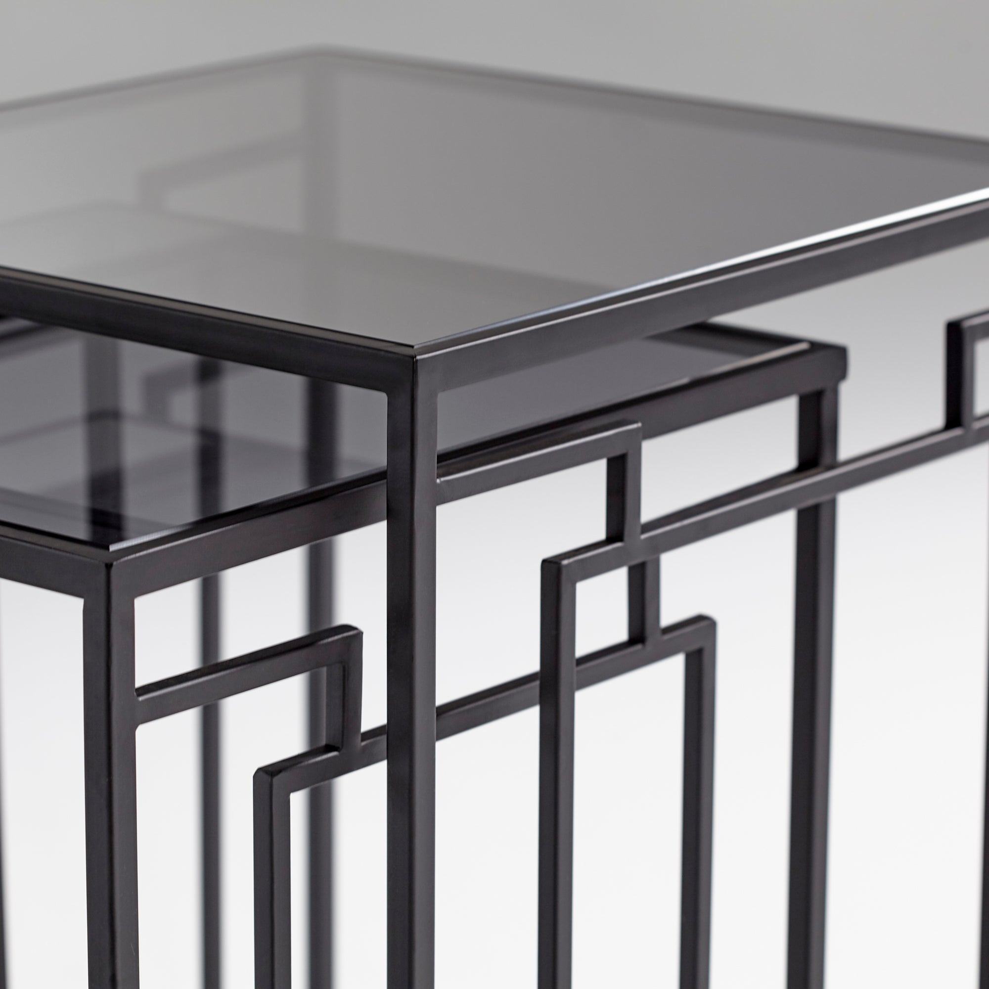Galleria Nesting Tables | Noir - Cyan Design