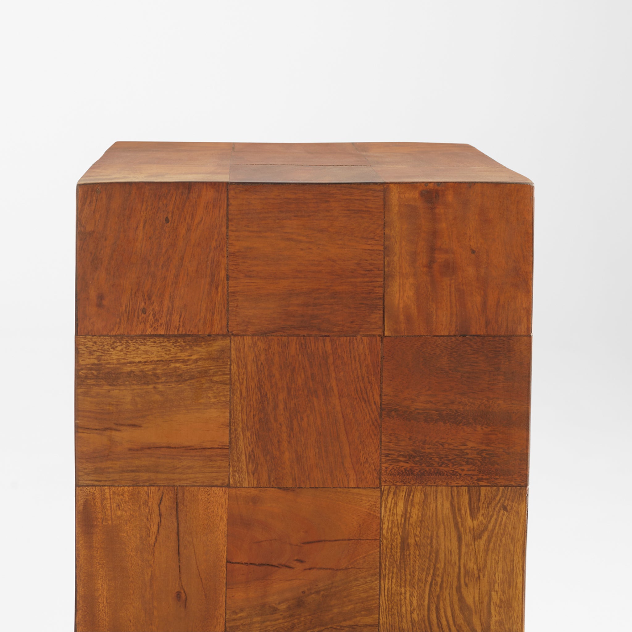 Halma Pedestal Designed by J Kent Martin | Natural Sheesham – Medium ...