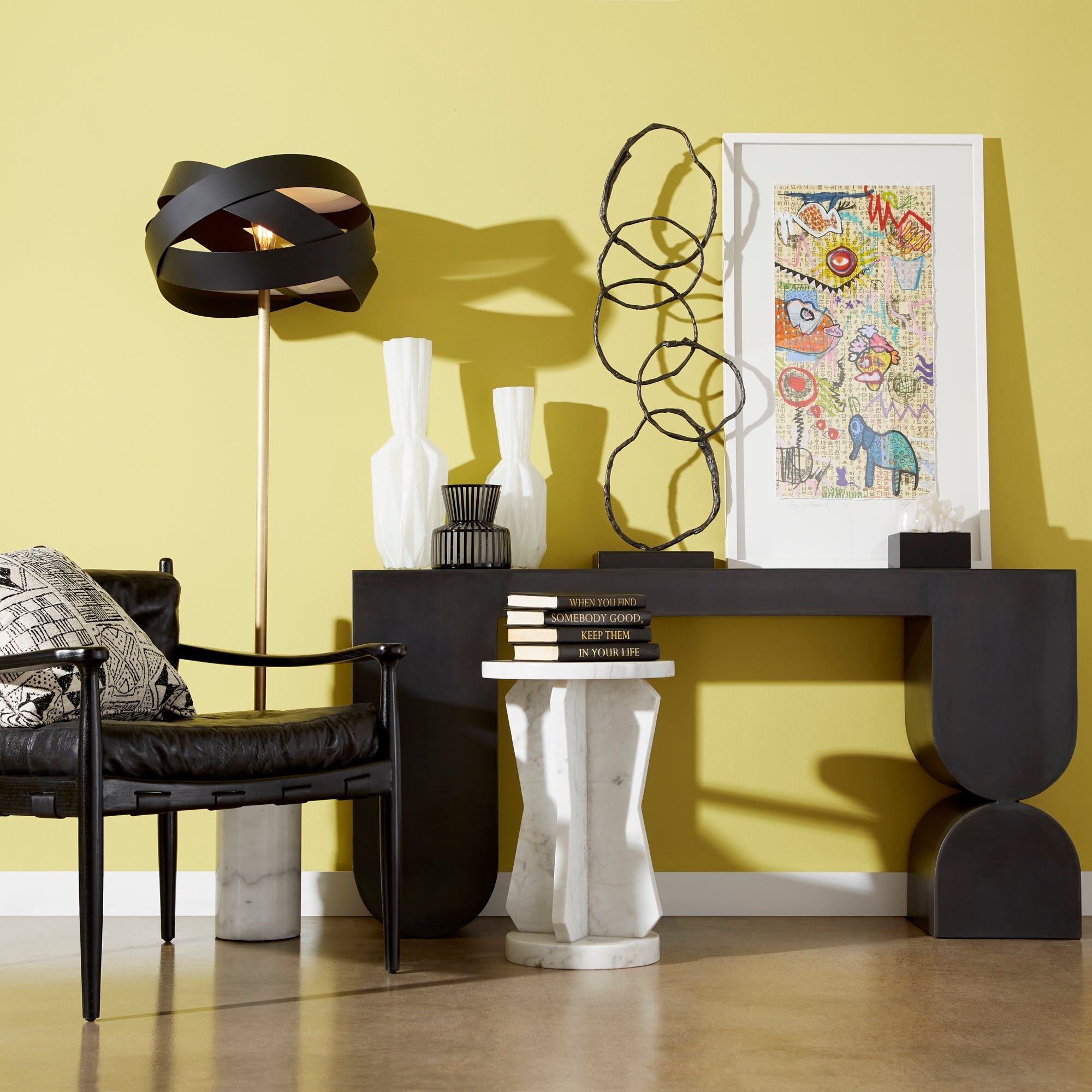 Inner Circles Sculpture | Bronze - Cyan Design