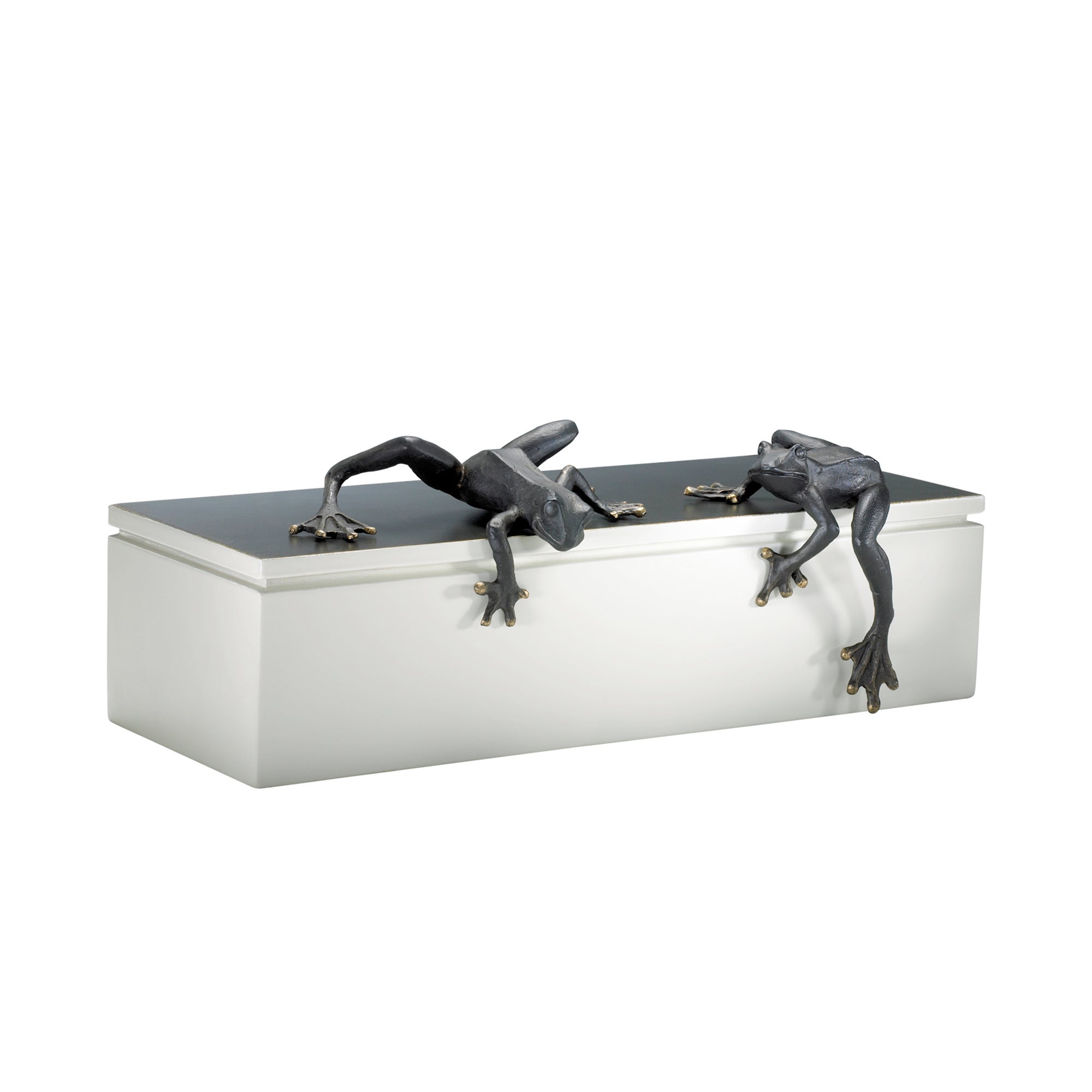Iron Frogs Set of 2 | Old World - Cyan Design