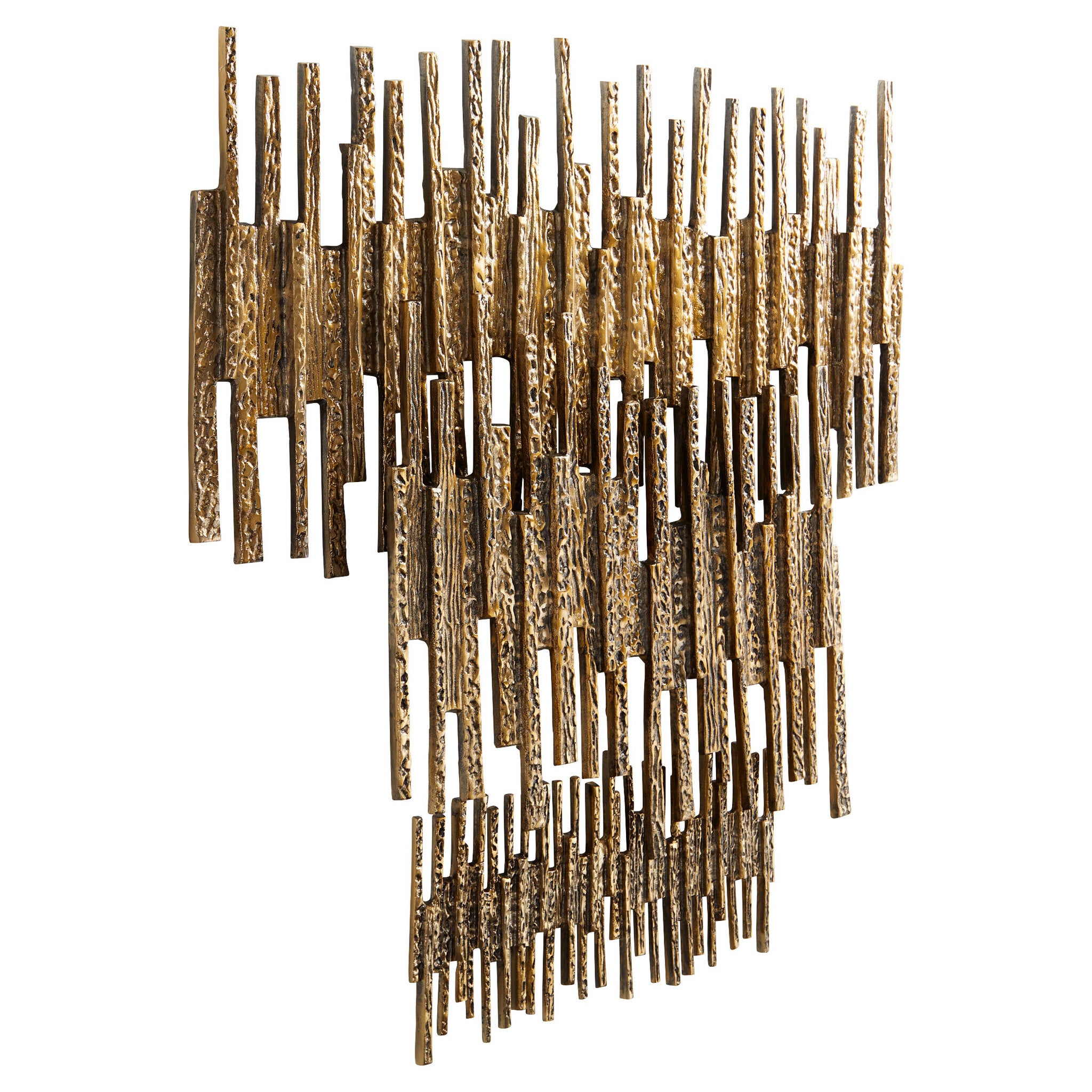 Ledger Wall Decor | Antique Brass – Large - Cyan Design