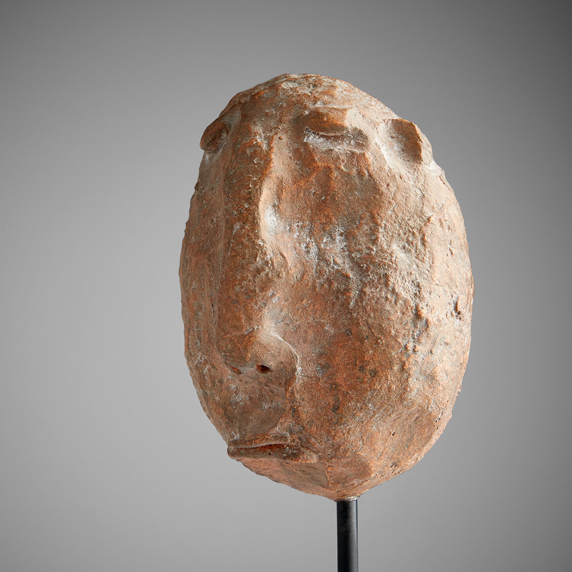 Melancholy Java Sculpture | Rustic - Cyan Design