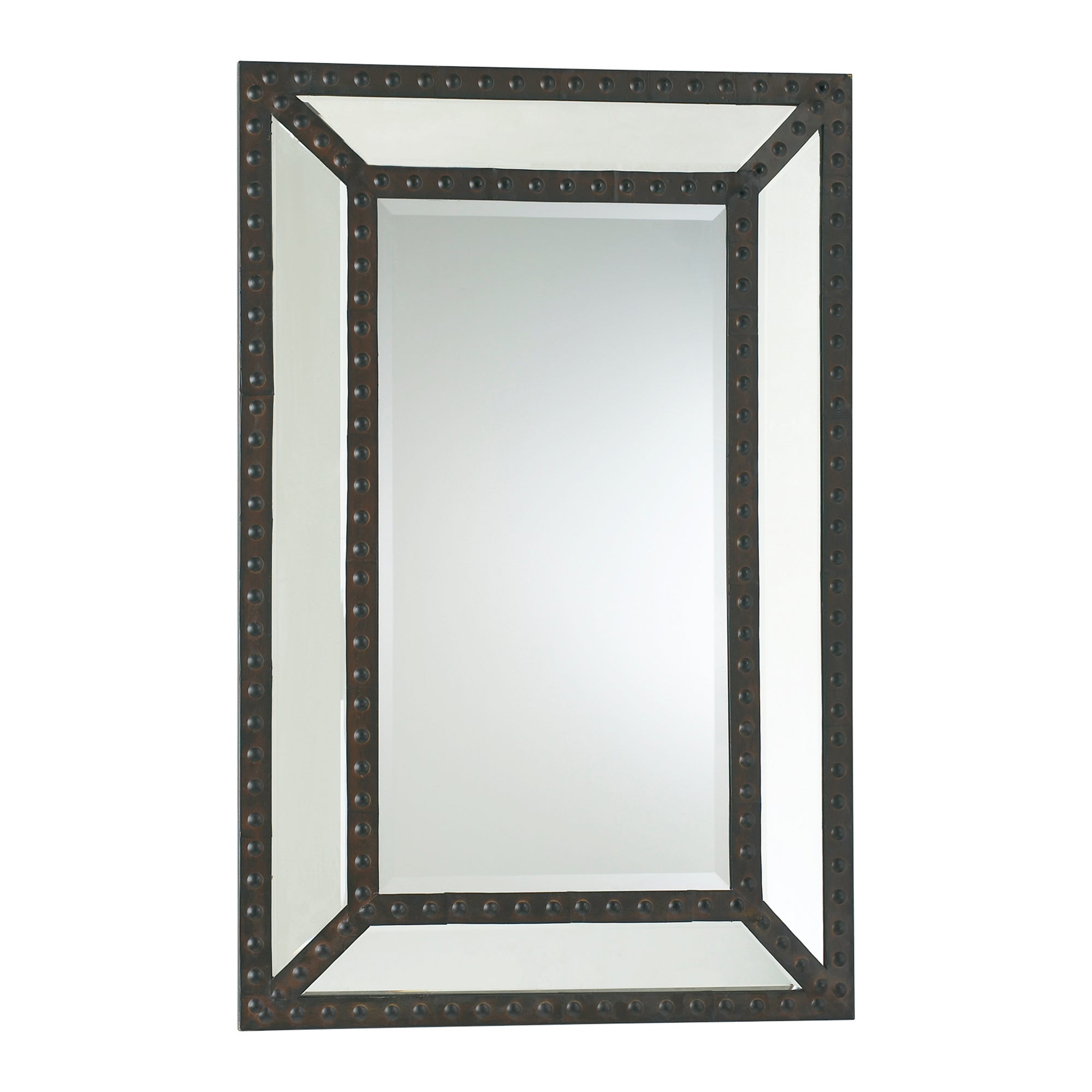 Merlin Mirror | Rust - Cyan Design