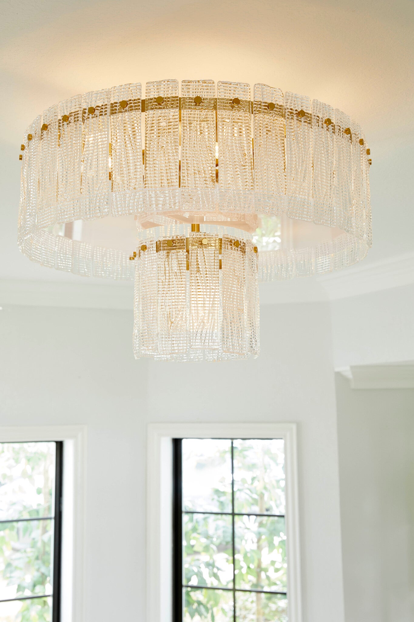 OTHELLO 7-Light Ceiling Mount – Aged Brass - Cyan Design