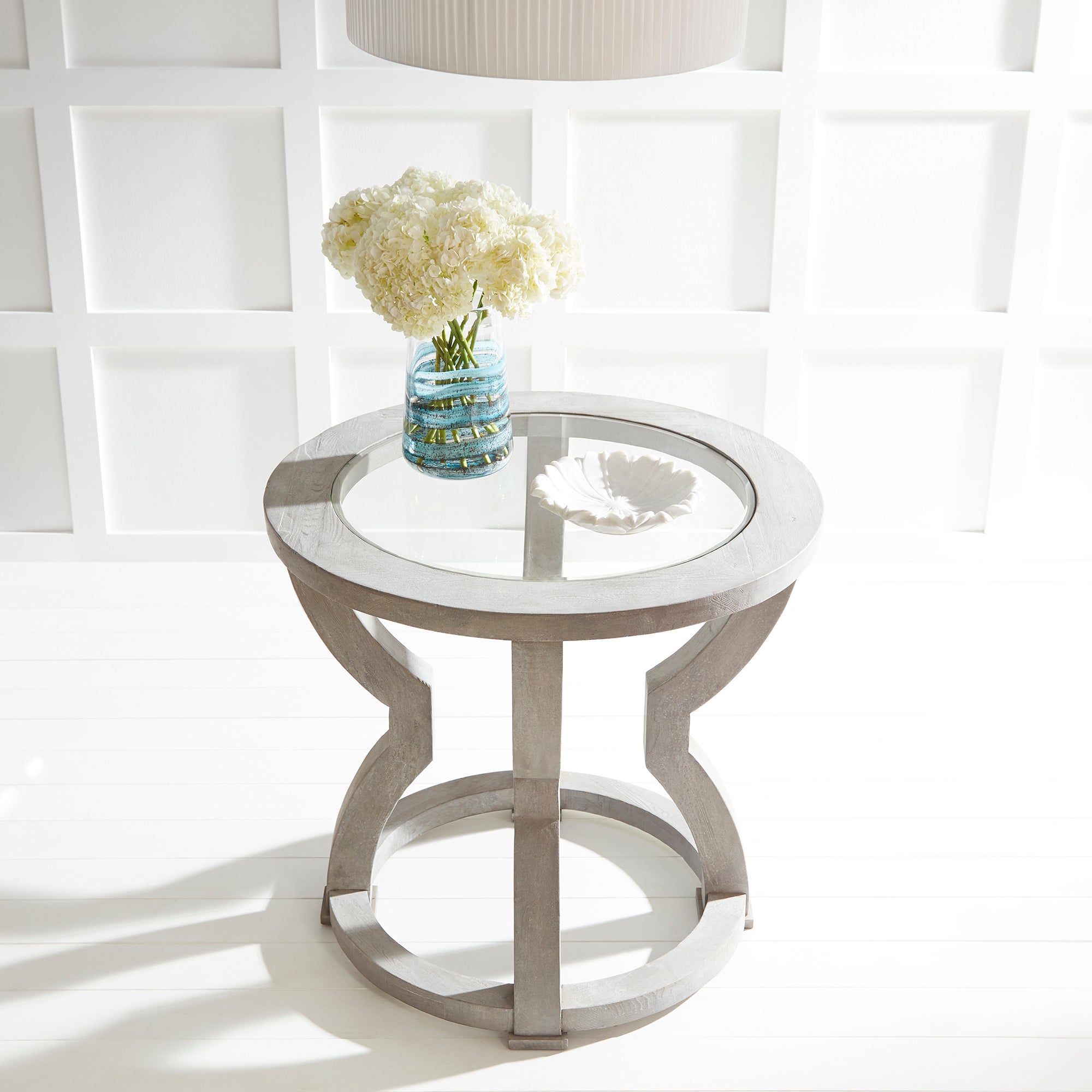 Pantheon Foyer Table | White Pine - Cyan Design