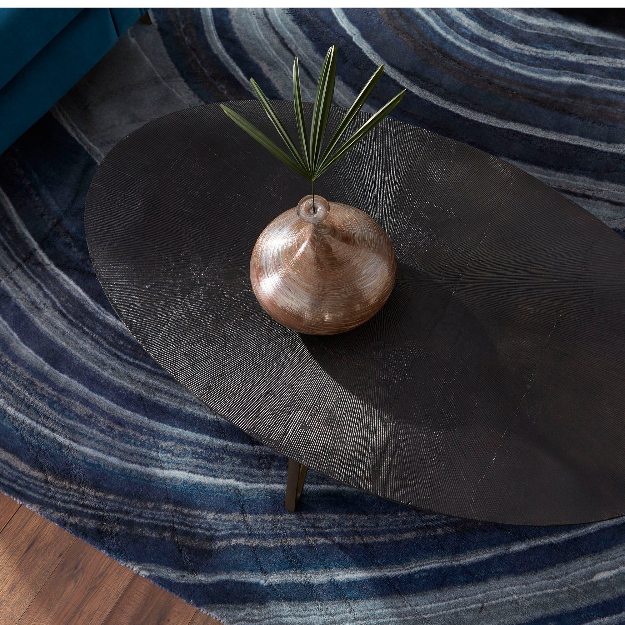 Quartette Cocktail Table | Bronze And Brass - Cyan Design