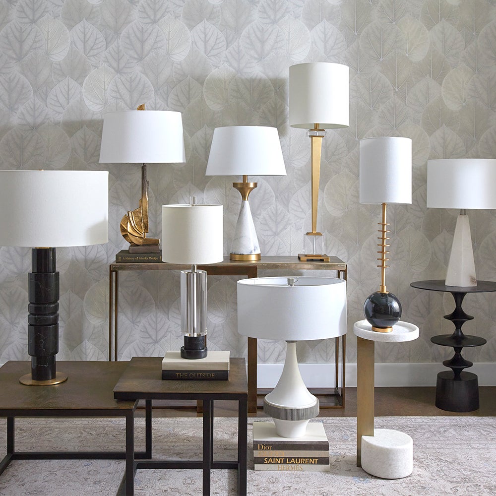 Sheridan Table Lamp Designed by J Kent Martin | Gold And Black - Cyan ...