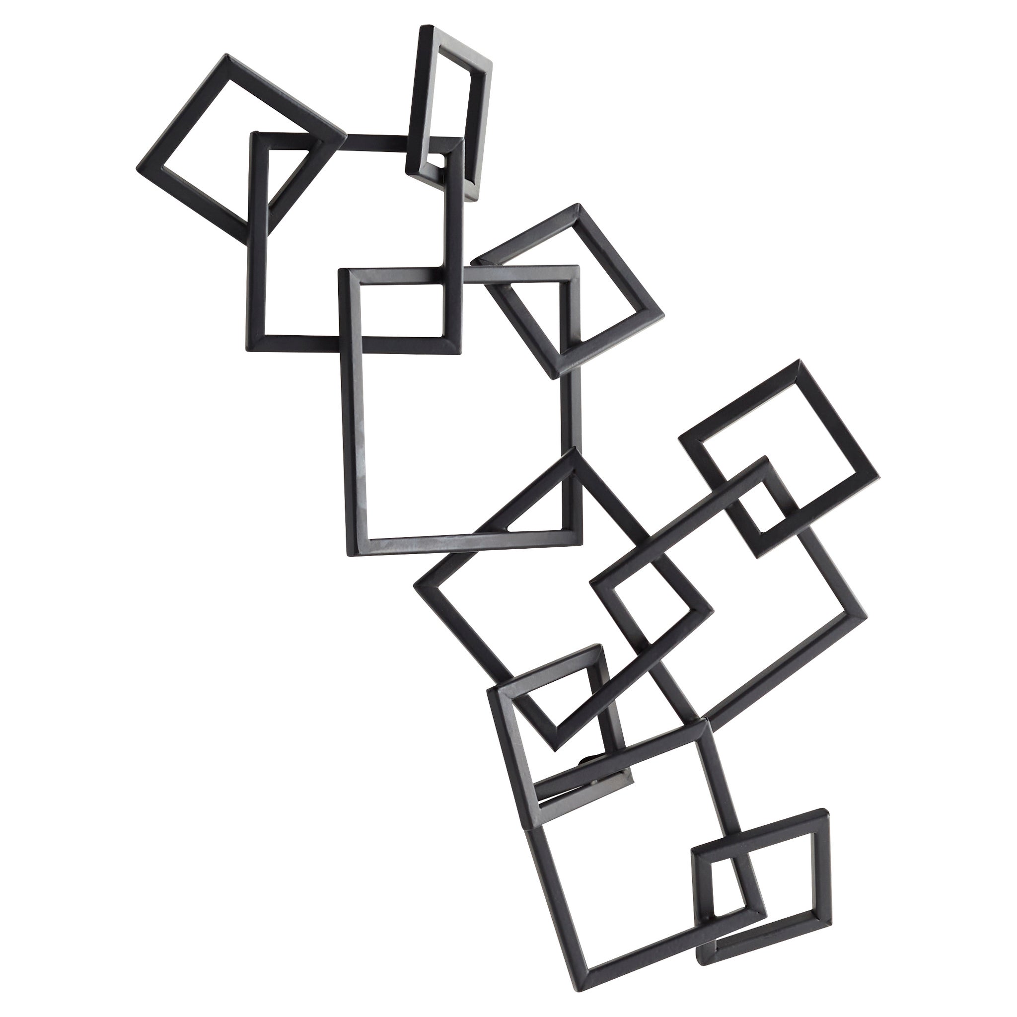 Soft Orchestra Wall Decor | Black - Cyan Design