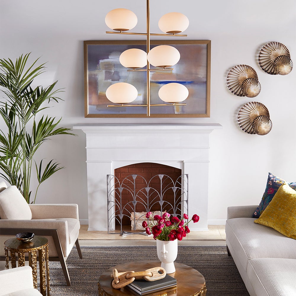 Spatial Wall Decor | Antique Brass - Cyan Design