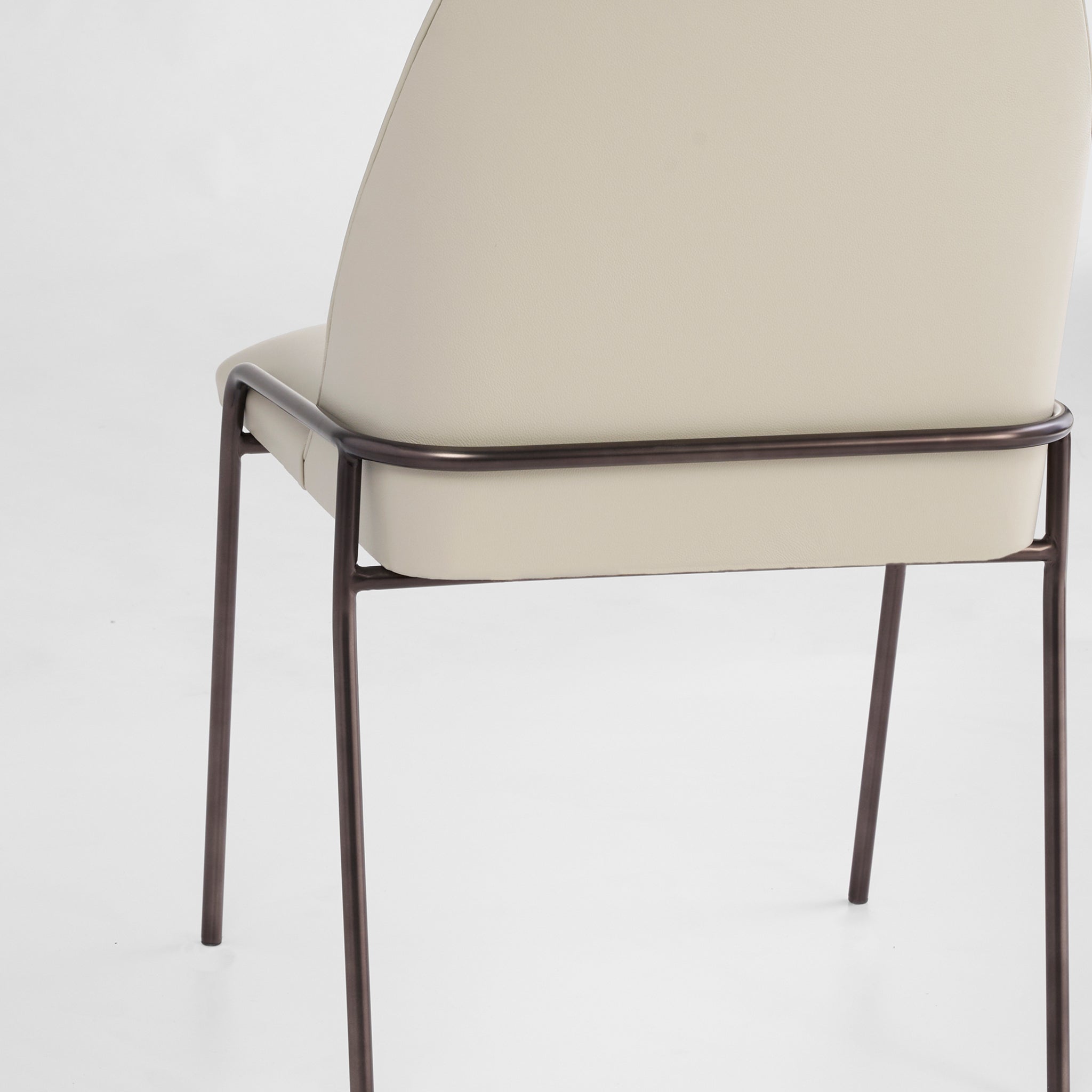 Suez Dining Chair | Taupe Leather - Cyan Design