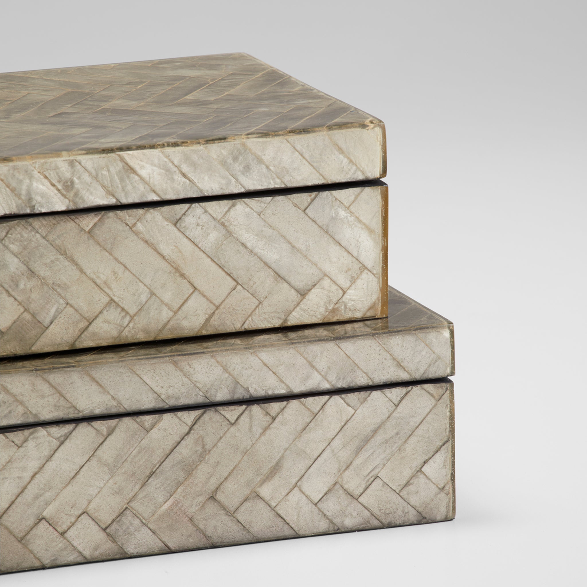 Triton Rectangle Box Designed by J Kent Martin | Smoke – Large - Cyan ...