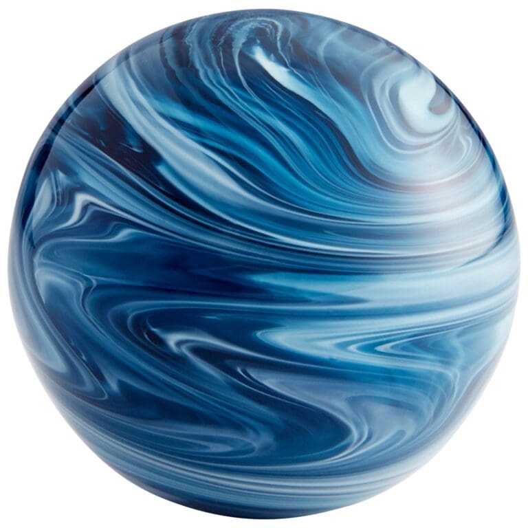 Fuse Sphere | Gold – Large - Cyan Design