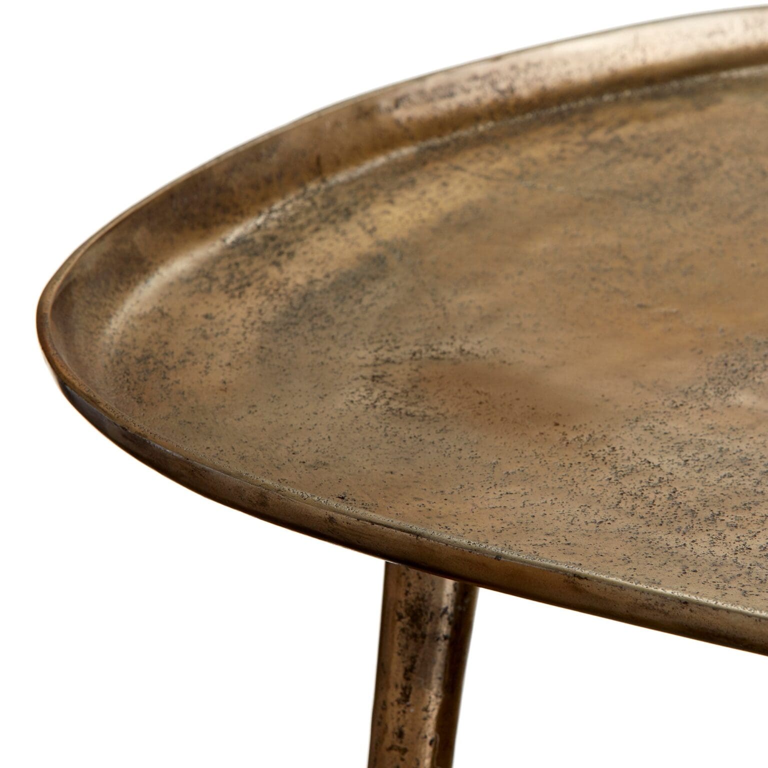 Bexley Side Table | Antique Gold – Large - Cyan Design