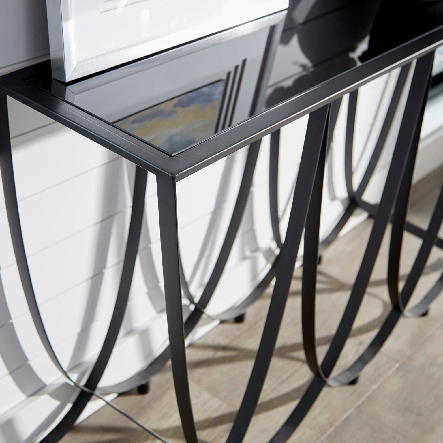 Suffolk Console Table | Graphite - Cyan Design