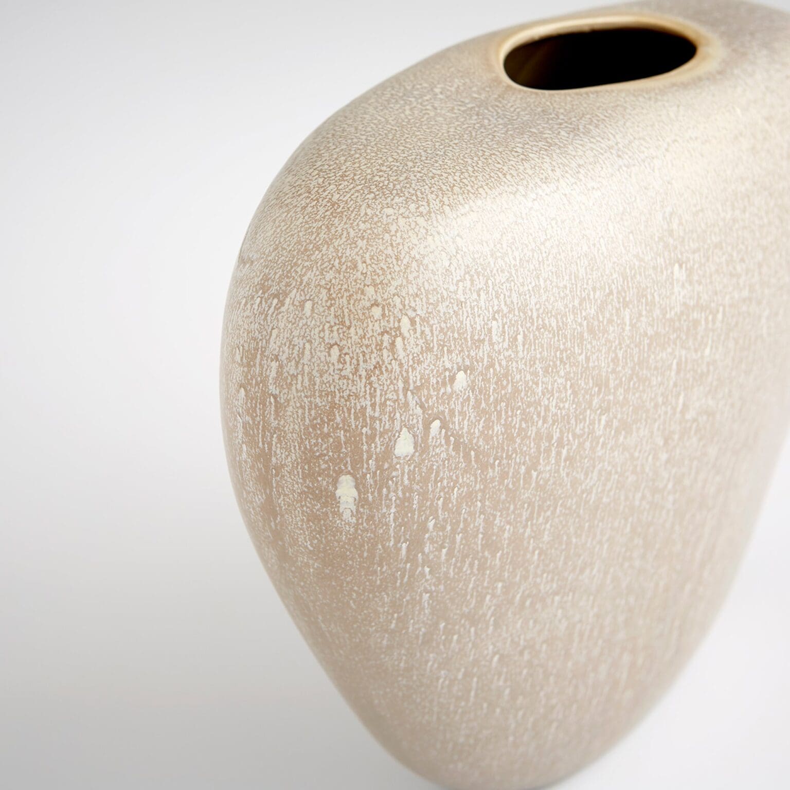 Pebble Vase | Olive Glaze – Medium - Cyan Design