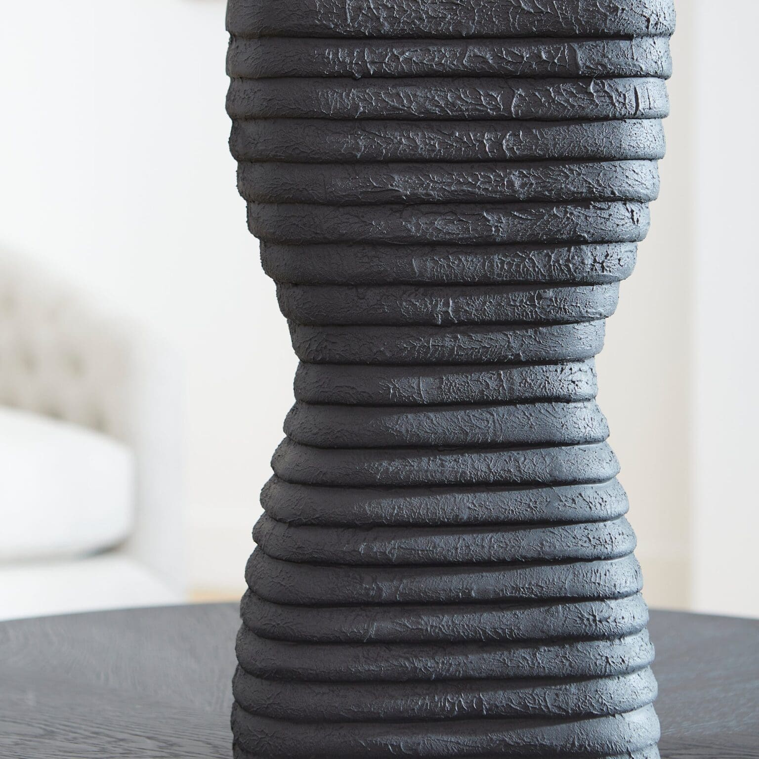 Moonstone Vase Designed by J Kent Martin | Gray – Large - Cyan Design