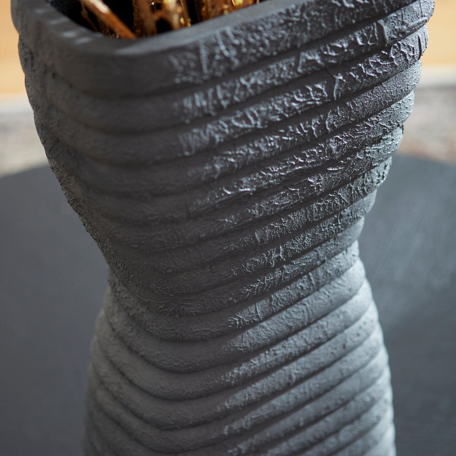 Moonstone Vase Designed by J Kent Martin | Gray – Large - Cyan Design