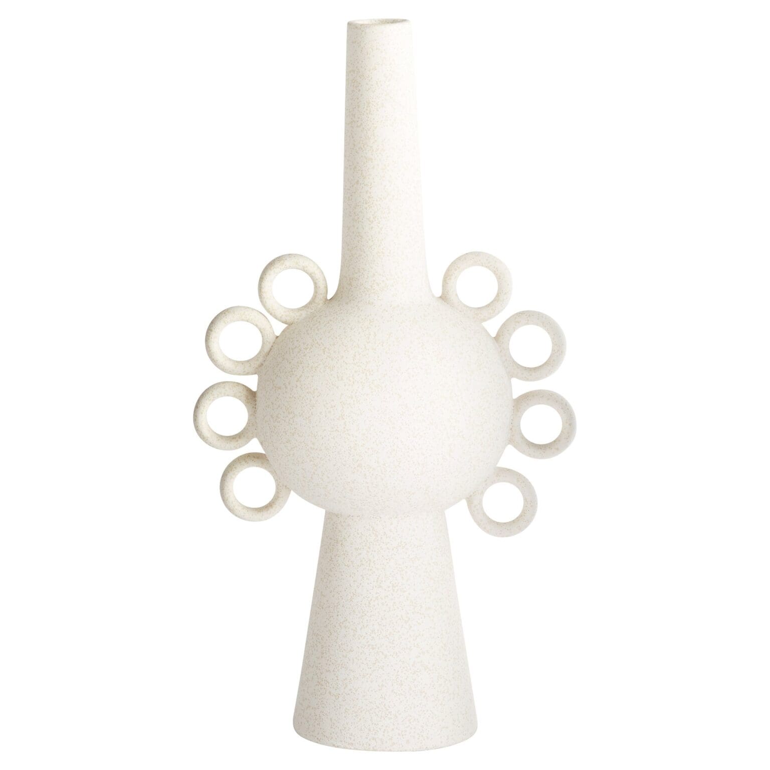 Bristol Vase | Opaque White - Cyan Design