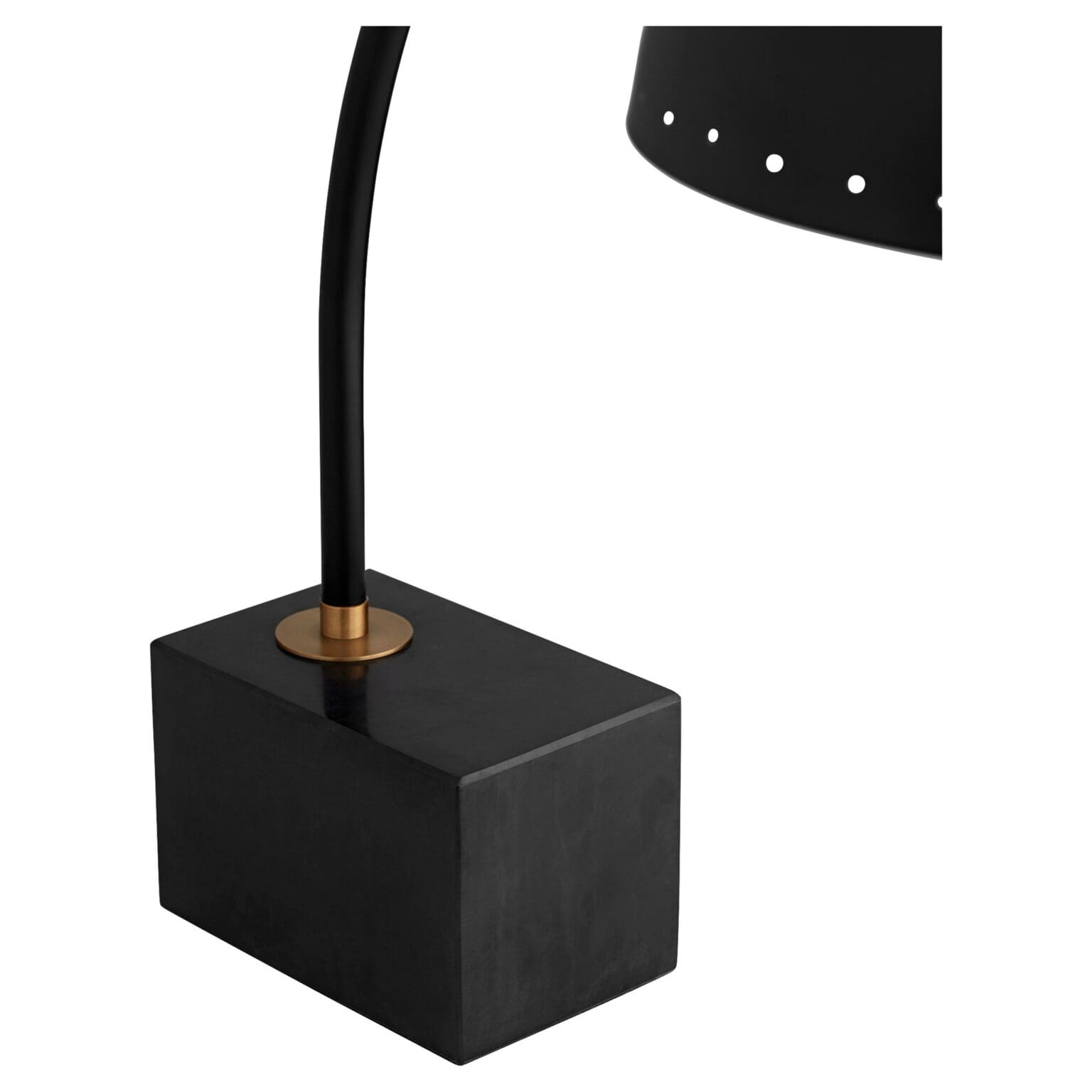 Mondrian Table Lamp Designed by J Kent Martin | Black - Cyan Design