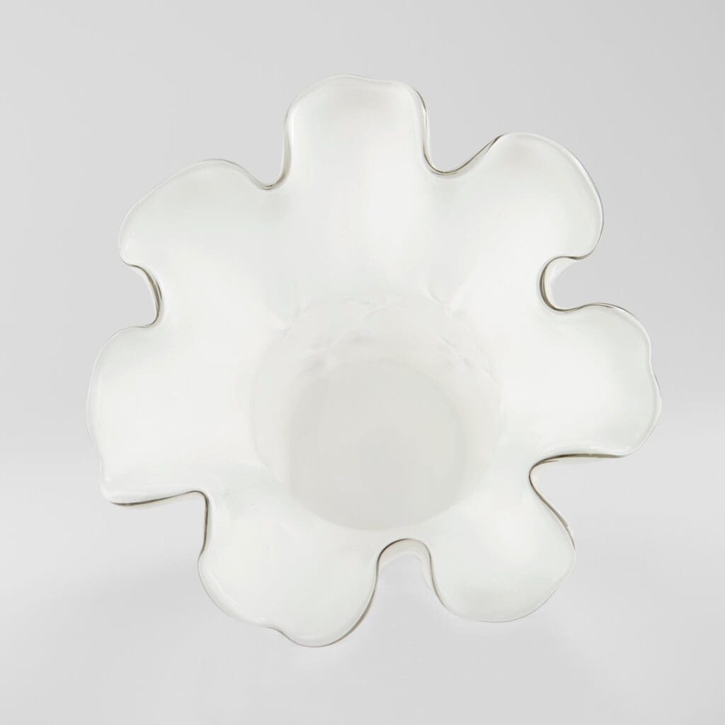 Bristol Vase | Opaque White - Cyan Design