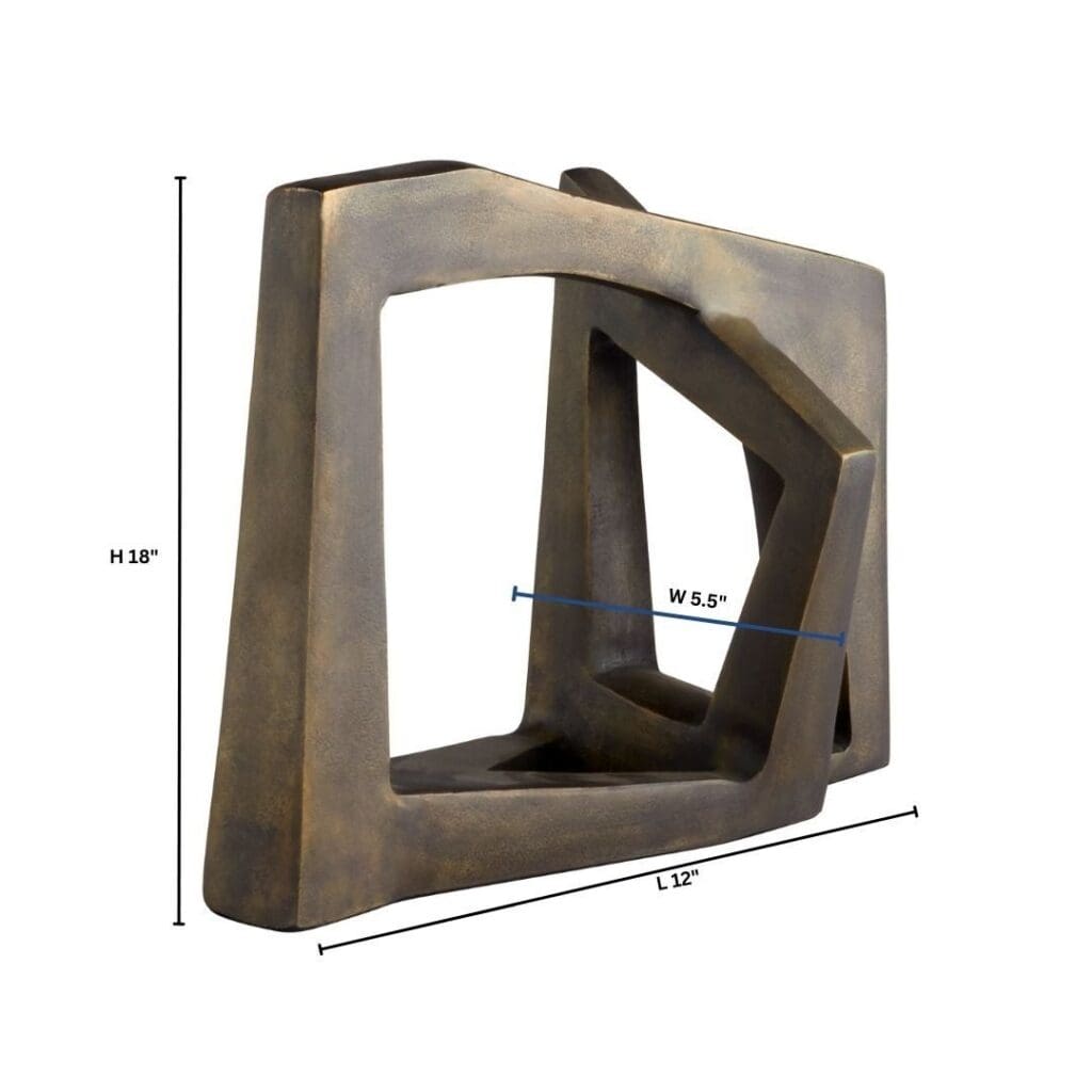Conundrum Sculpture Designed by J Kent Martin | Bronze - Cyan Design