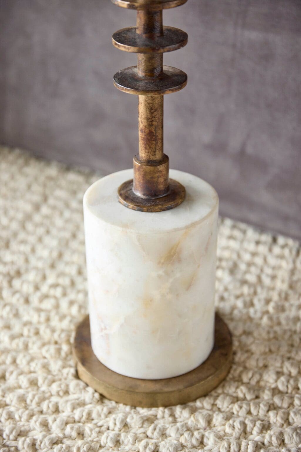 Jetson Accent Table Designed by J Kent Martin | Antique Brass - Cyan Design