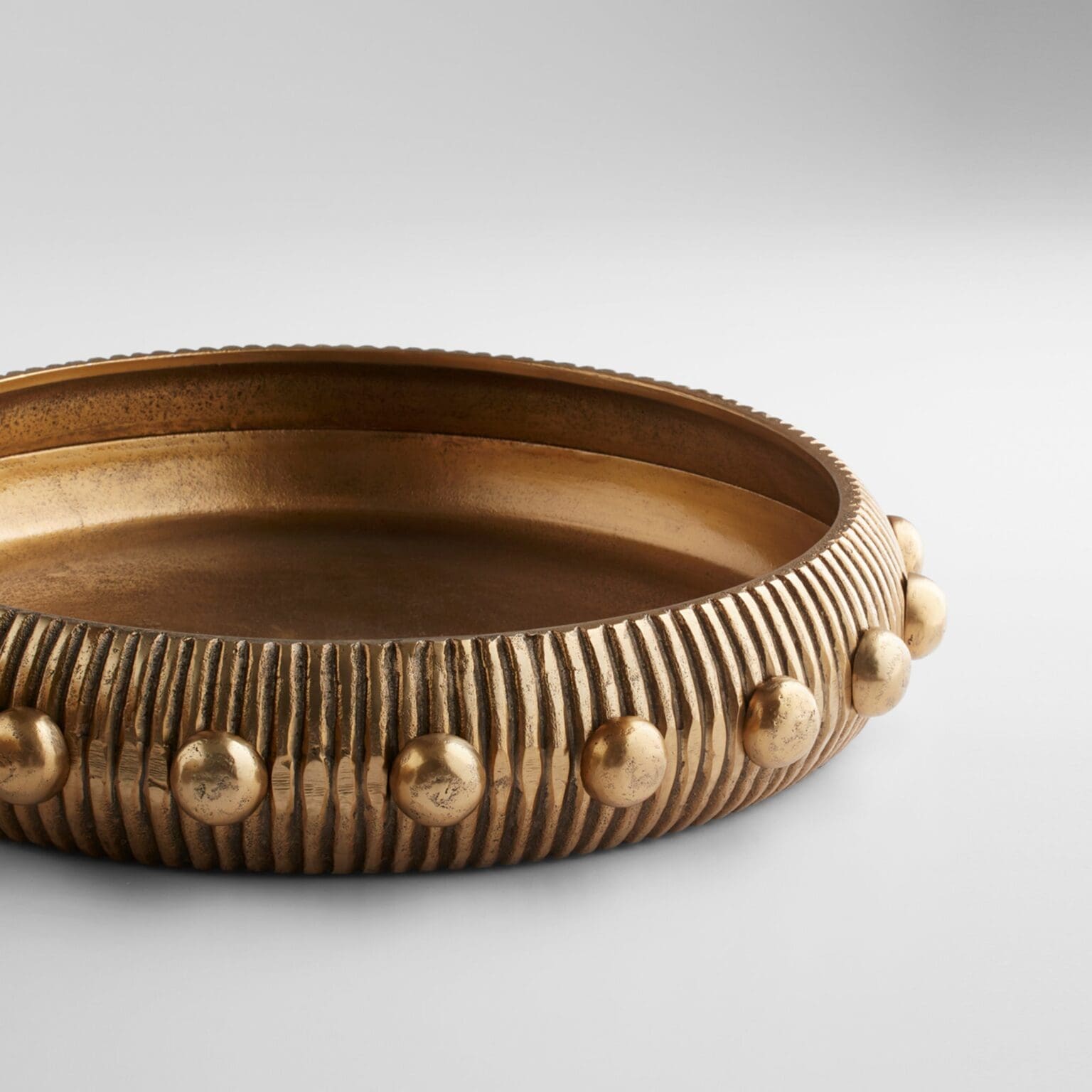 Batten Tray Designed by J Kent Martin | Antique Brass – Small - Cyan Design