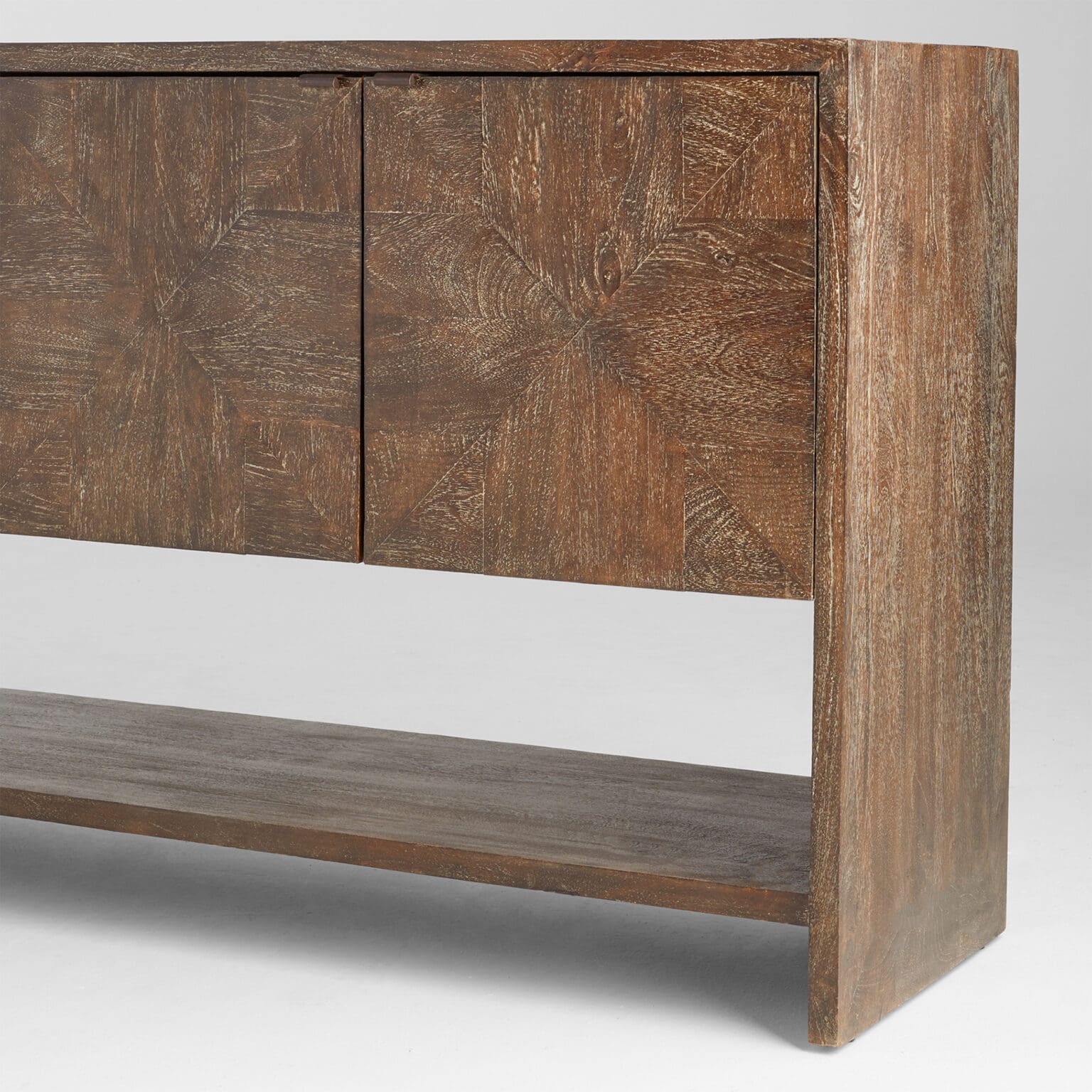Alta Console Table Designed by J Kent Martin | Cerused Walnut - Cyan Design