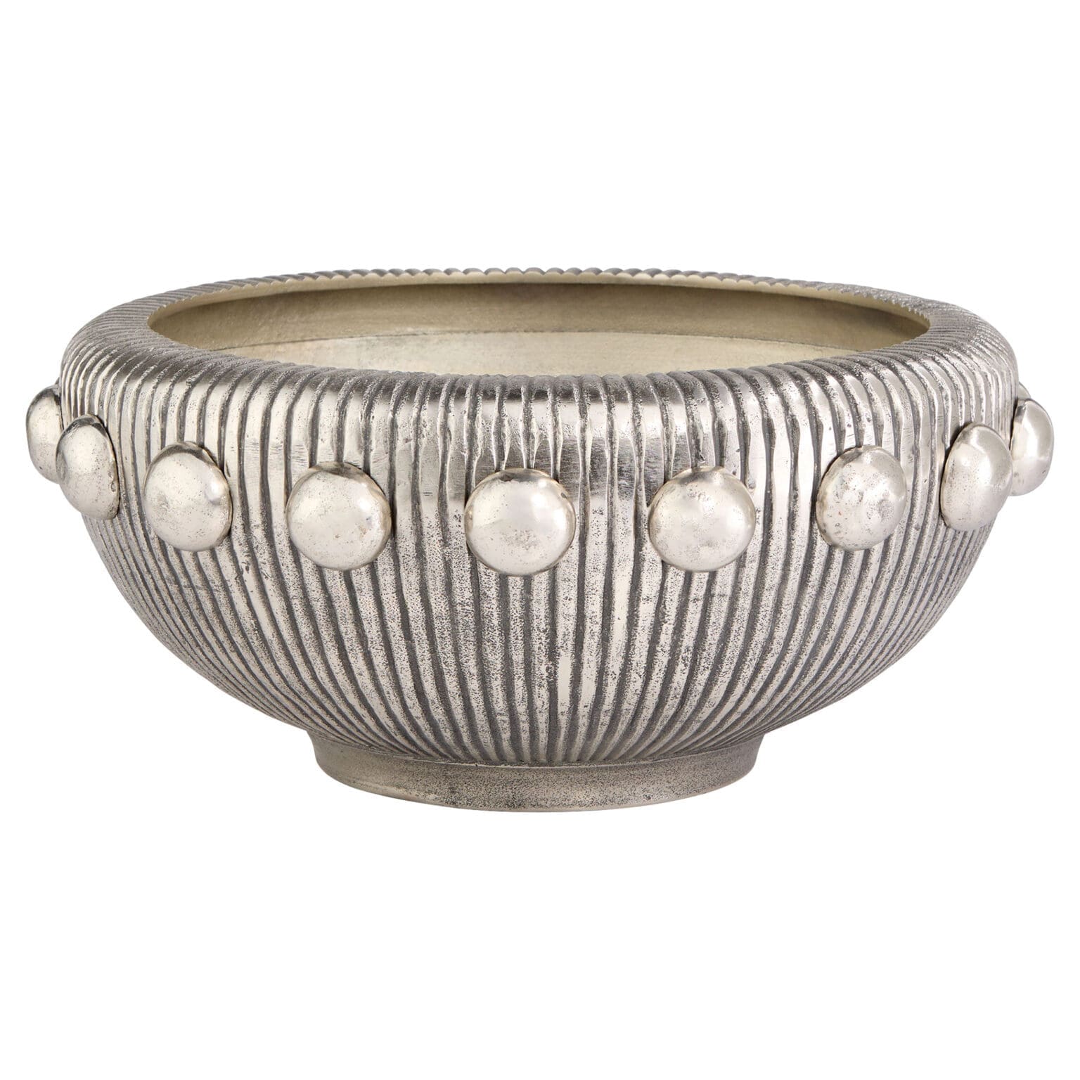 Batten Bowl Designed by J Kent Martin | Antique Nickel - Cyan Design