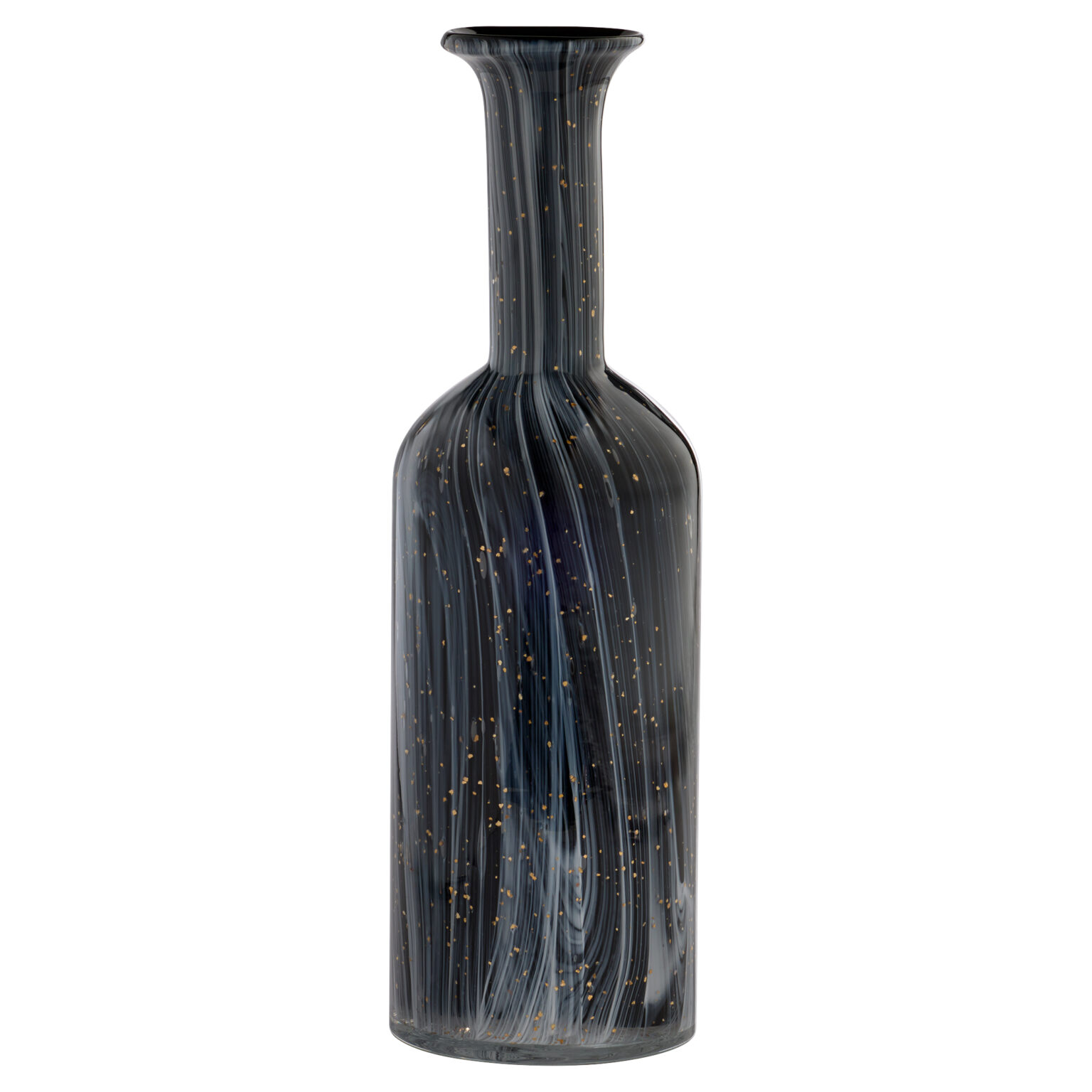 Infinity Vase | Black | Grey | Gold – Large - Cyan Design