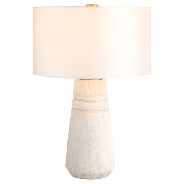 Muller Table Lamp | Ash | Antique Brass - Cyan Design