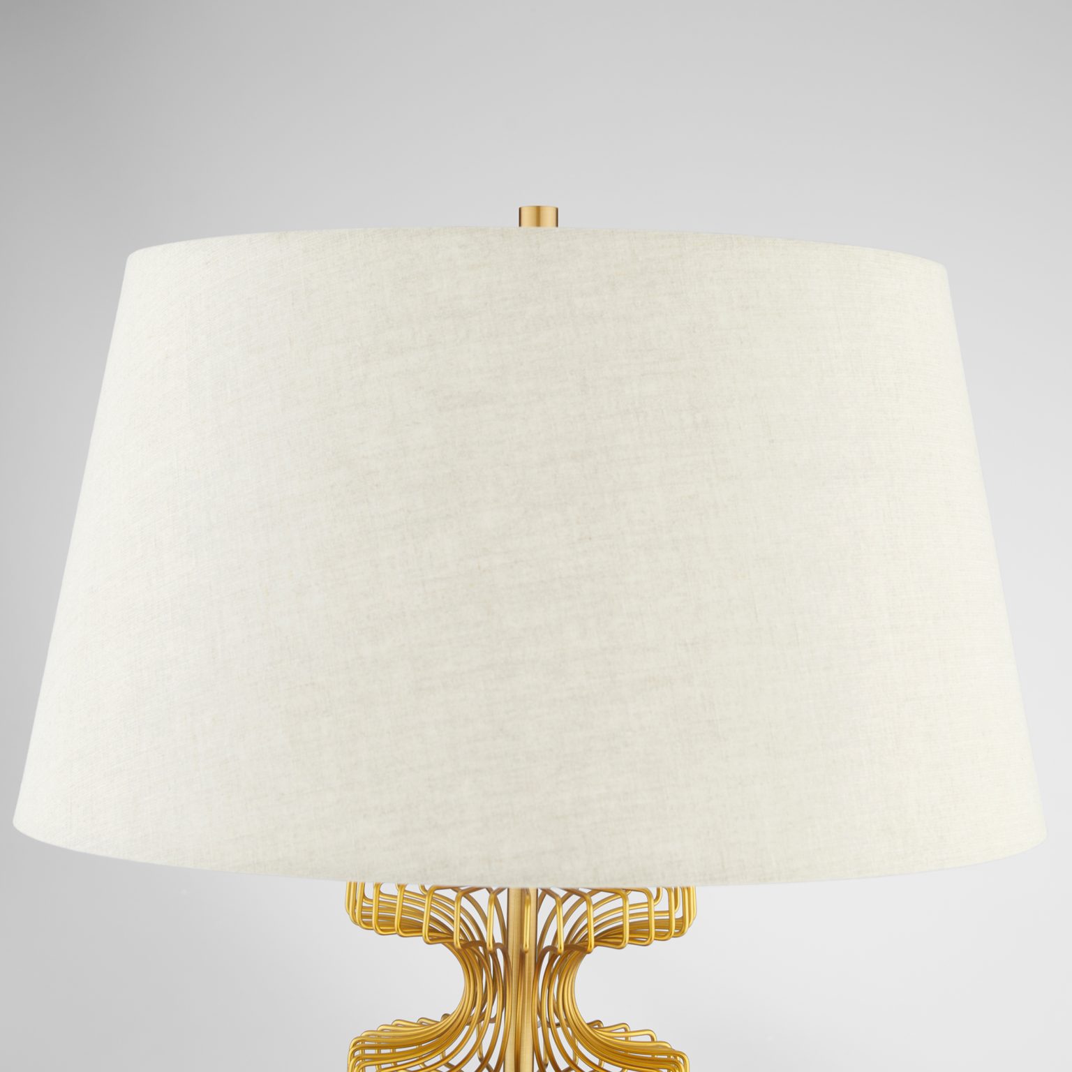 Eero Table Lamp | Antique Brass | Beige - Cyan Design