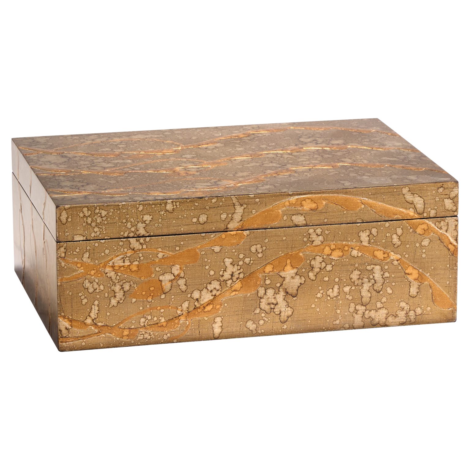 Florence Box | Bronze Lacquer – Large - Cyan Design